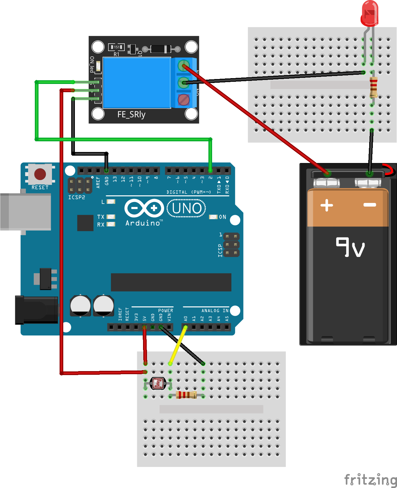 Arduino初心者編:リレーモジュール Ky 019 を制御する Stemship